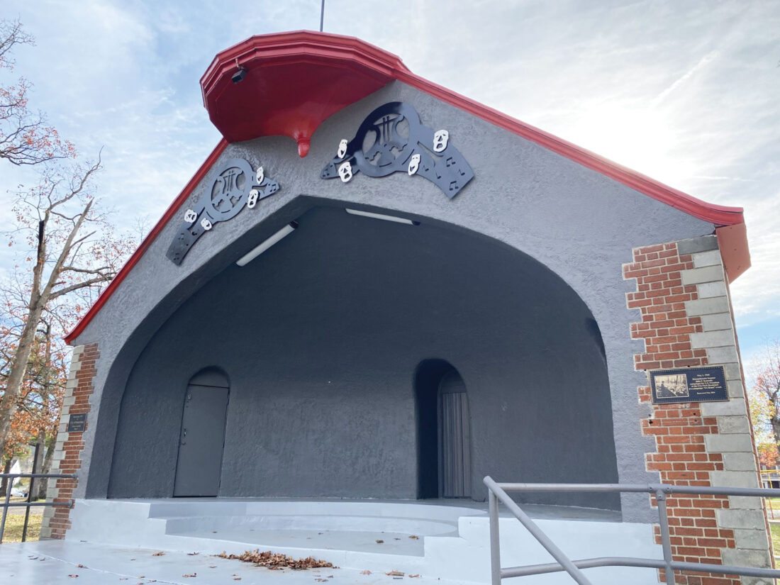 Changing with the times: Renovations made to the bandshell in City Park ...